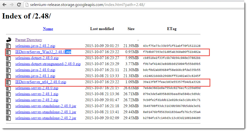 Internet Explorer Driver Server Internet Explorer Driver Server